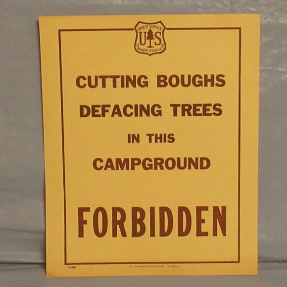 Department Of Agriculture | Wall Decor | Vintage Old Forest Service ...
